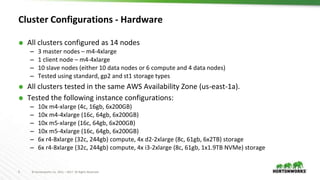Comparative Performance Analysis of AWS EC2 Instance Types Commonly Used for Hadoop Clusters | PPT