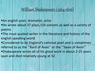 Comparative poetic analysis of william shakespeare's sonnet no 18 and ...