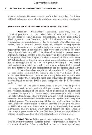 Comparative police systems_preview | PDF