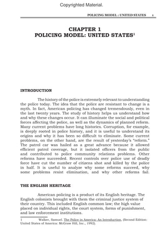 Comparative police systems_preview | PDF