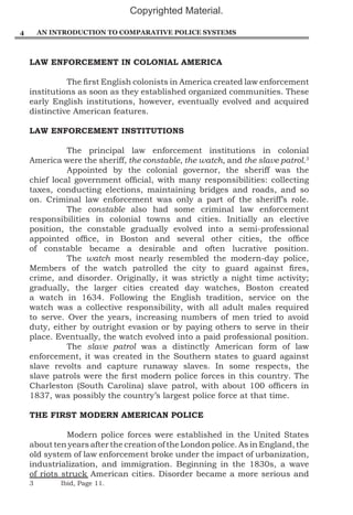 Comparative police systems_preview | PDF