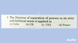 Comparative Public Law and systems of Governance .pptx