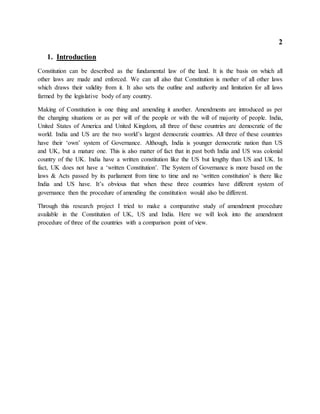 Comparative public law and System of Governance | DOCX