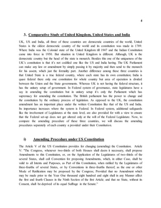 Comparative public law and System of Governance | DOCX