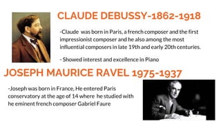 Comparative work of Debussy and Ravel - Music 10.pptx