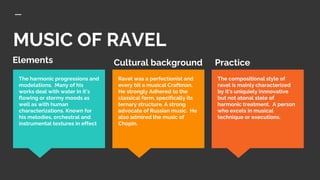 Comparative work of Debussy and Ravel - Music 10.pptx