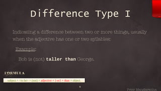 Comparatives: A Primer | PPT