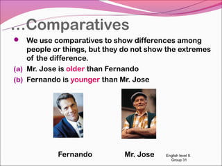 Comparatives | PPT