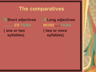 Comparatives | PPT