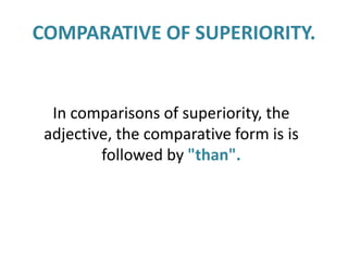 Comparatives | PPTX