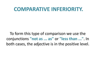 Comparatives | PPTX
