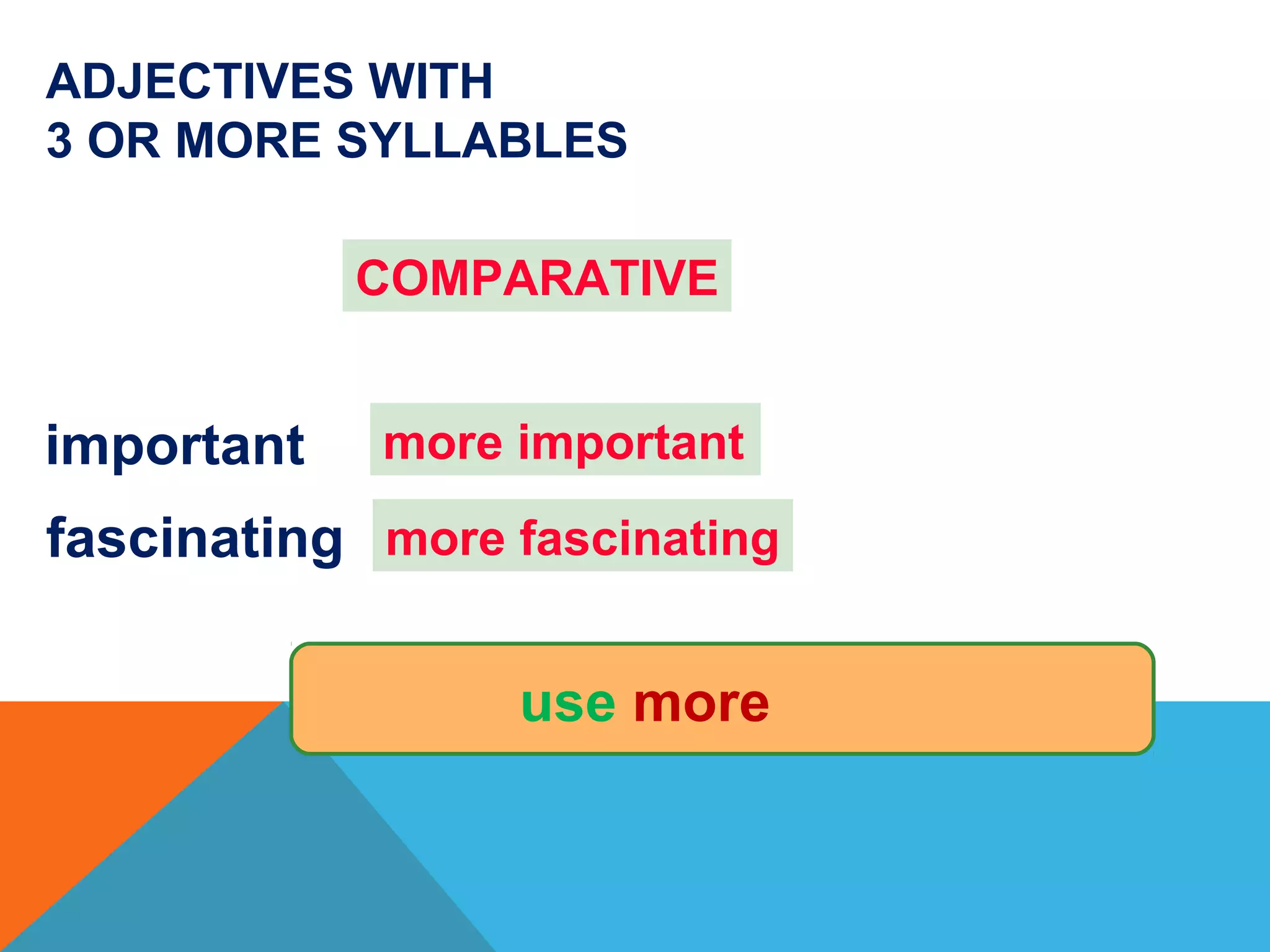 Comparatives | PPT