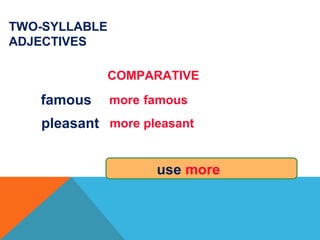 Comparatives | PPT