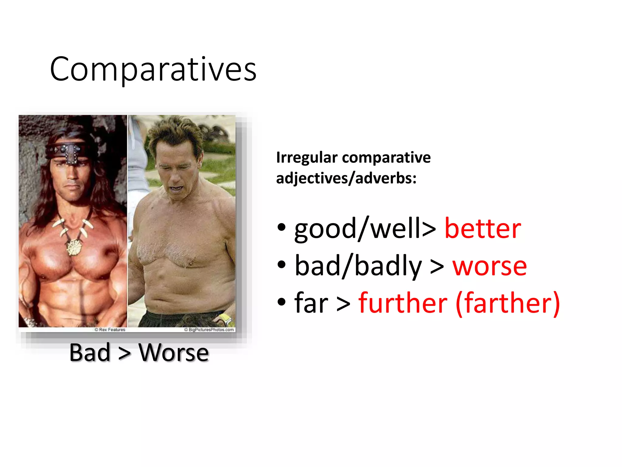 Comparatives | PPTX