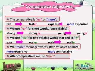 comparatives.power point presentation for you | PPT
