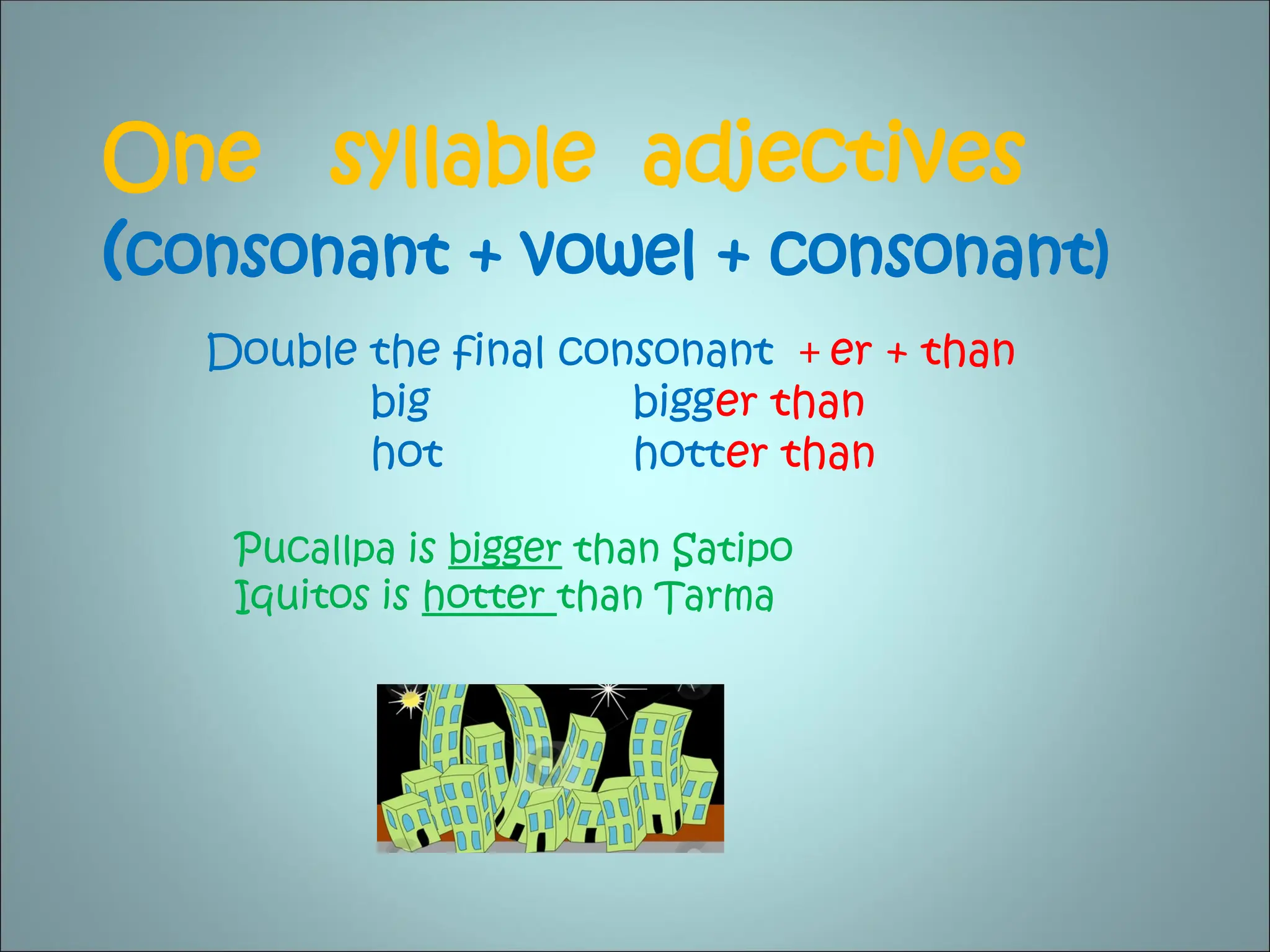 comparatives adjetives comparatives .ppt