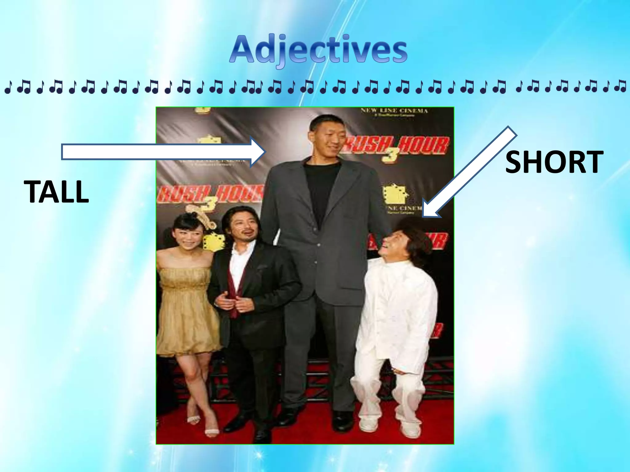 Comparatives and common adjectives in English for young learners | PPSX