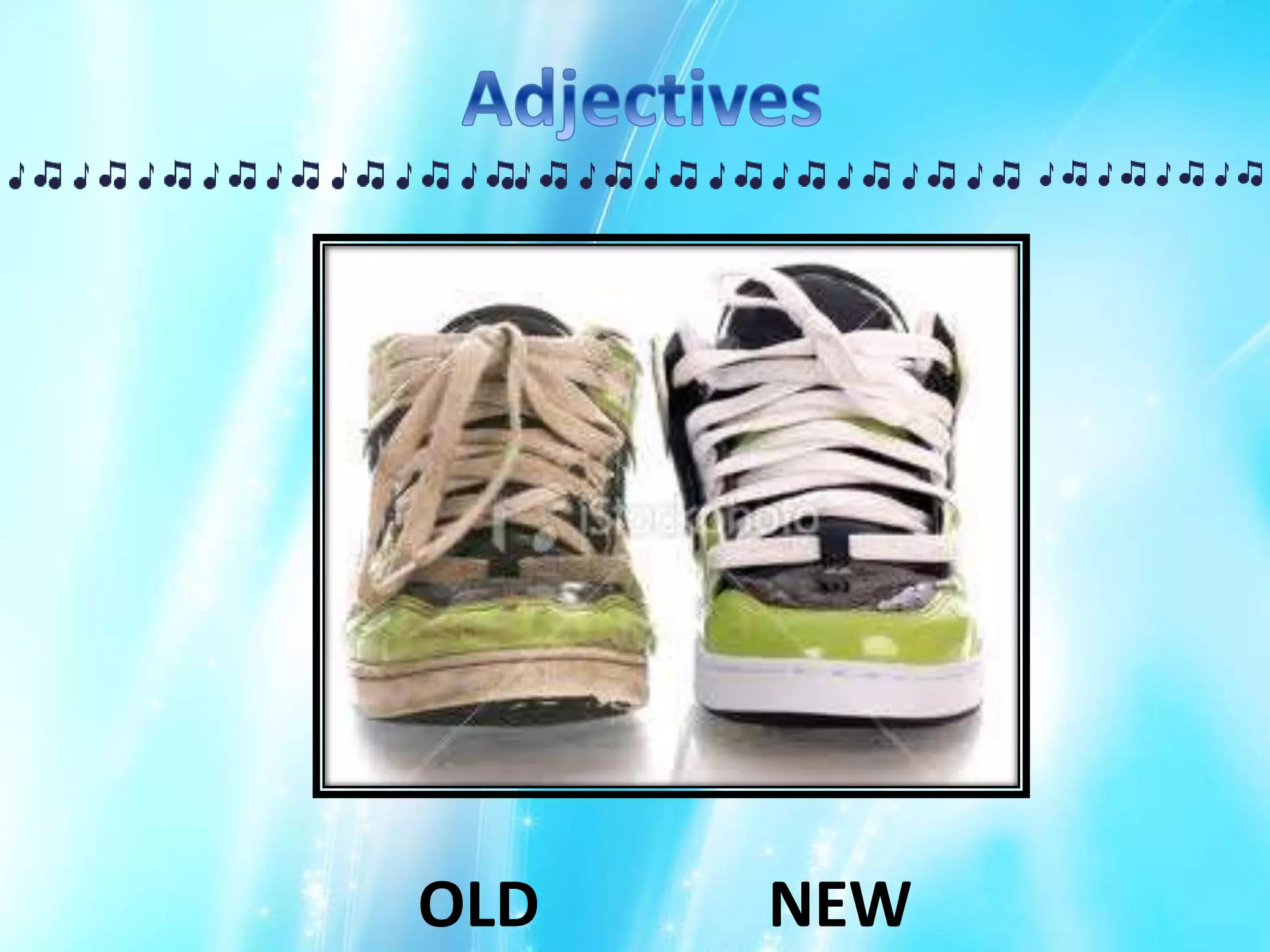 Comparatives and common adjectives in English for young learners | PPSX