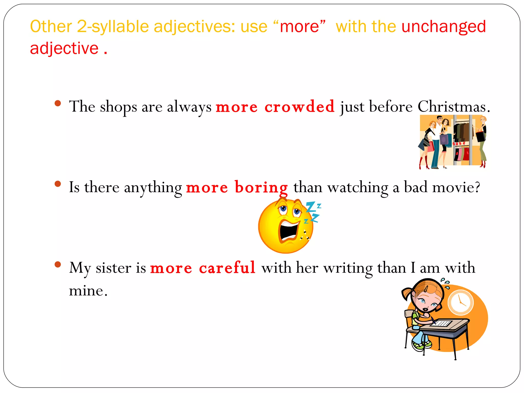 Grammar-Comparatives and Superlatives | PPT