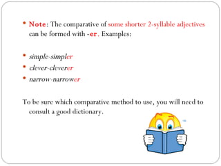 Grammar-Comparatives and Superlatives | PPT