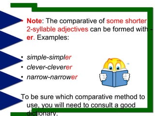 Comparatives and superlatives | PPTX