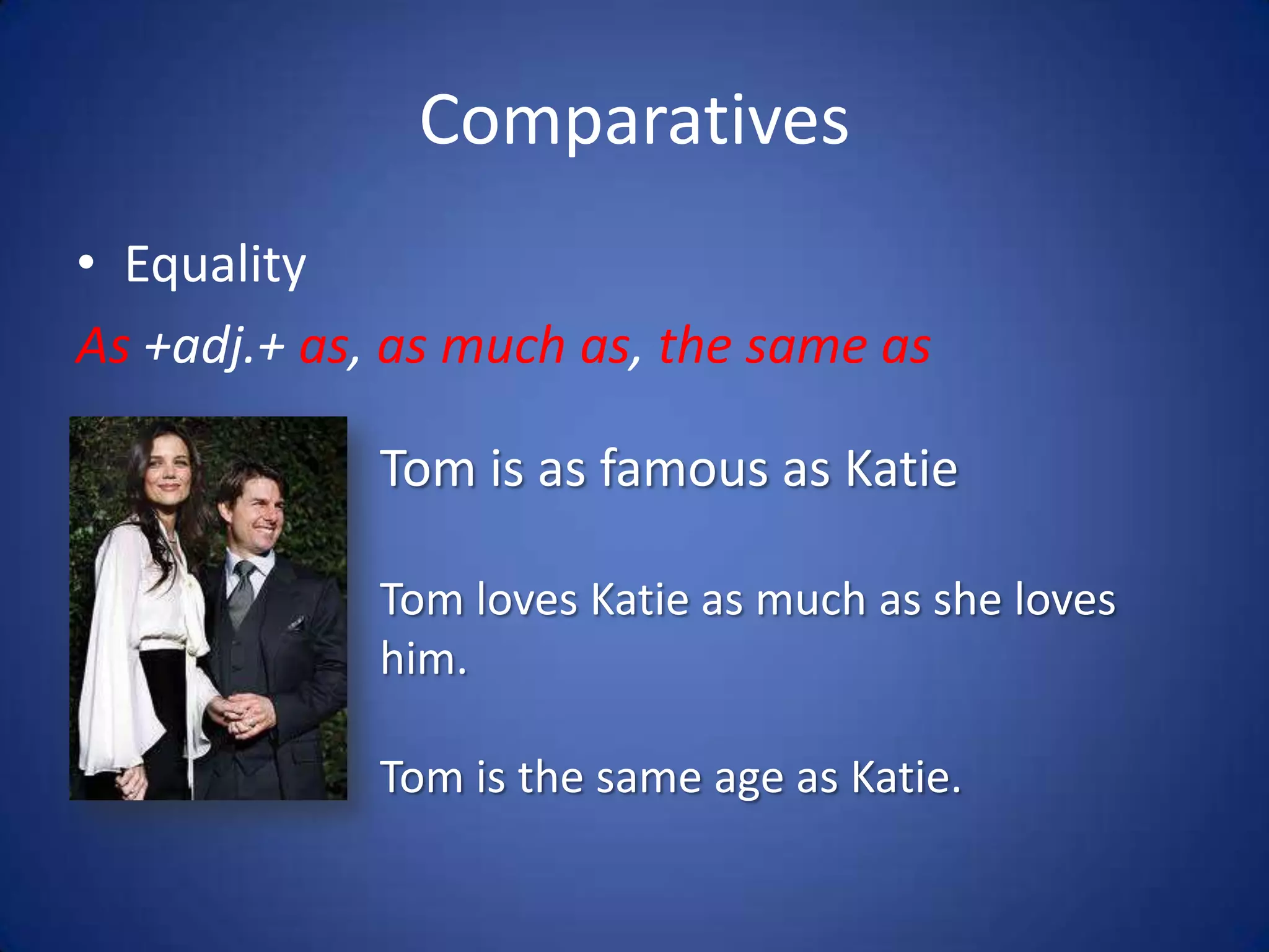Comparatives and superlatives | PPT