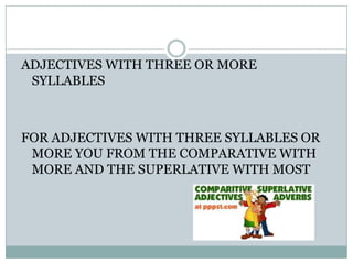 Comparatives and superlatives | PPTX
