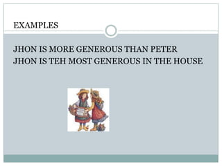 Comparatives and superlatives | PPT