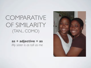 Comparatives and superlatives | PPT