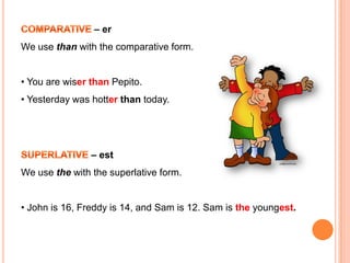 Comparatives and superlatives | PPTX