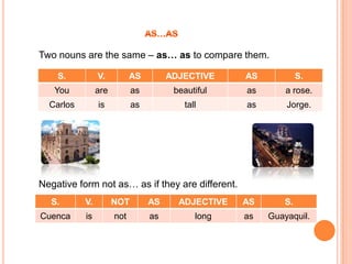 Comparatives and superlatives | PPTX