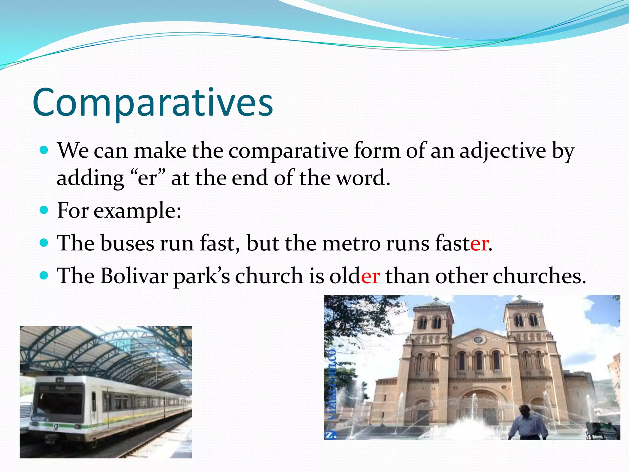 Comparatives and superlatives | PPTX