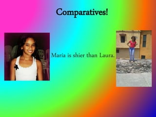 Comparatives and superlatives | PPTX