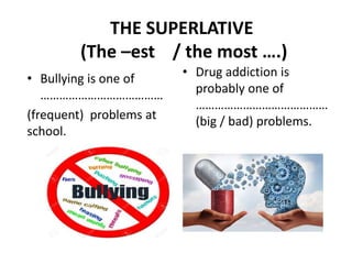 Comparatives and superlatives | PPTX
