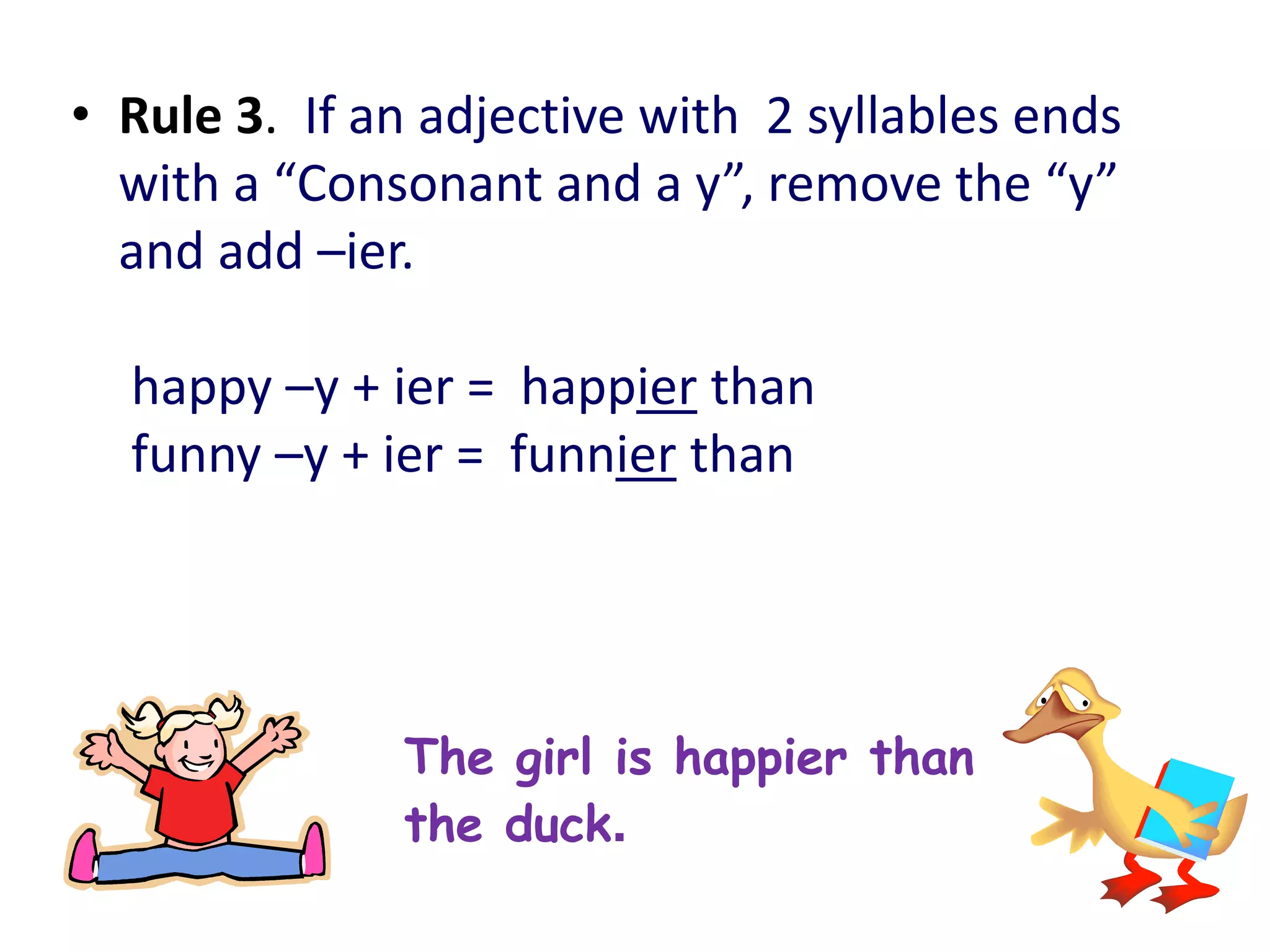 Comparatives and superlatives | PPT