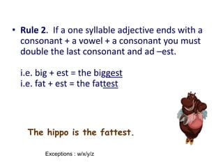 Comparatives and superlatives | PPT