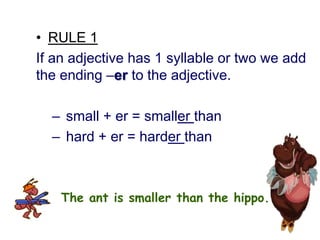 Comparatives and superlatives | PPT