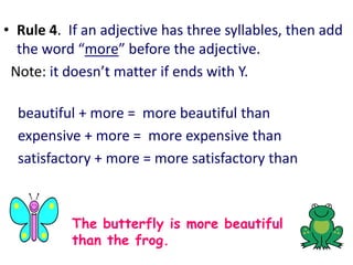 Comparatives and superlatives | PPT