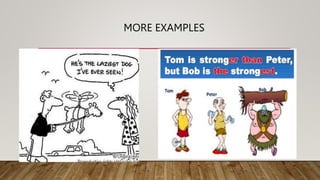 Presentacion para estudiar superlativos y comparativos | PPTX