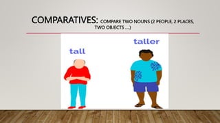 Presentacion para estudiar superlativos y comparativos | PPTX