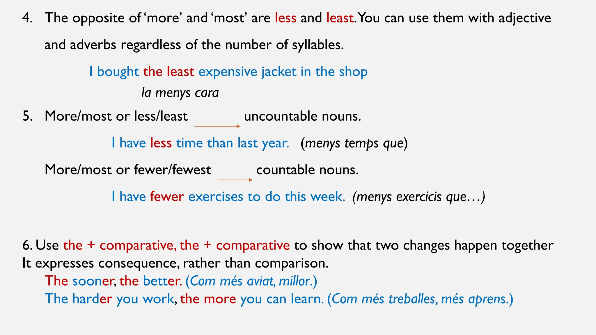 Comparatives and superlatives in english | PDF