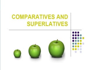 COMPARATIVES AND SUPERLATIVES PRESENTATION | PPT | Auto Racing | Sports