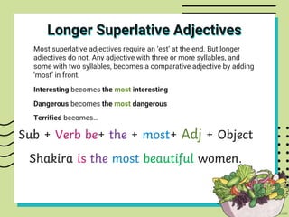 Comparatives and superlativessssssssssss | PPTX