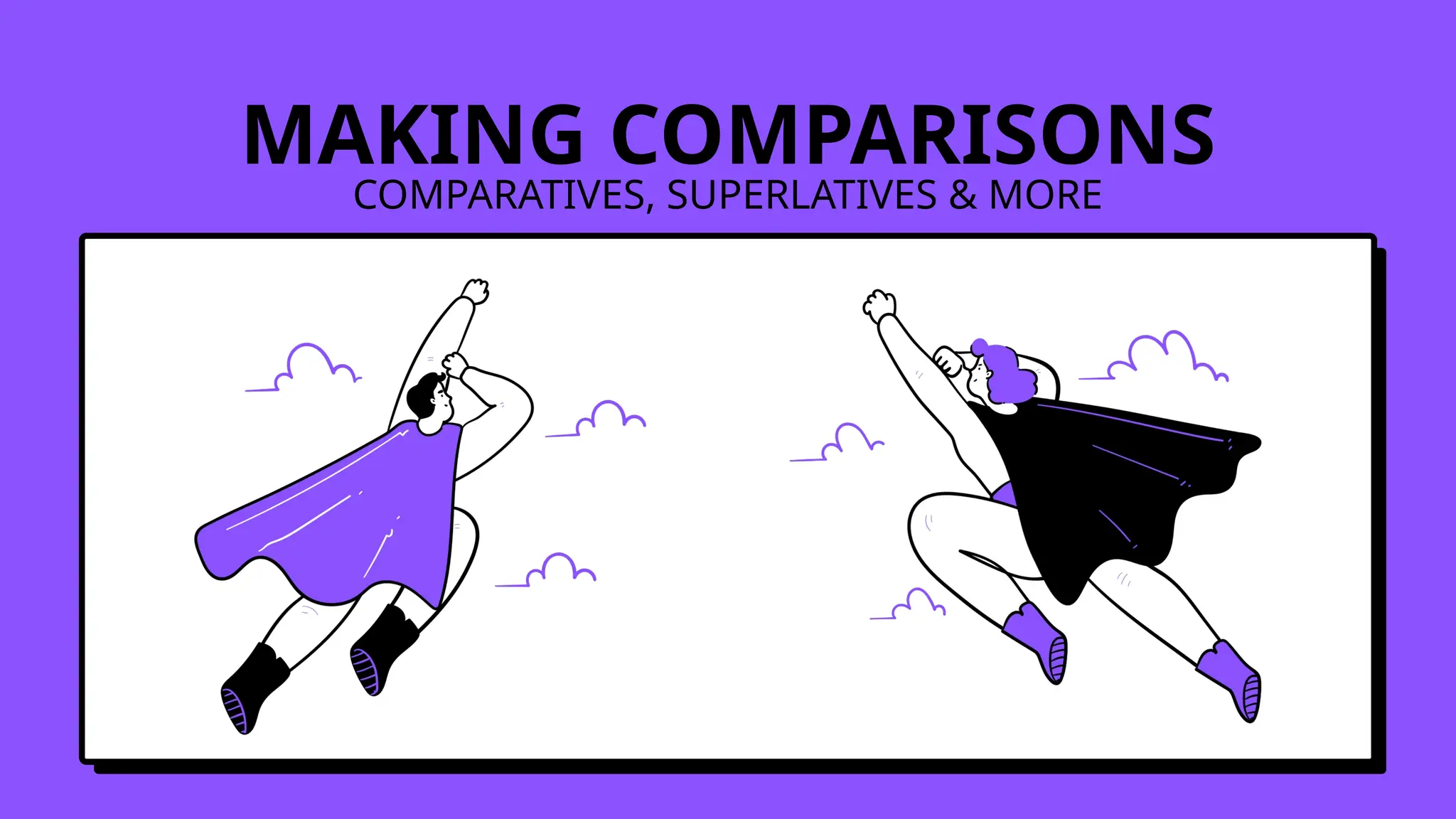 comparative and superlative adjectives ppt | PPTX