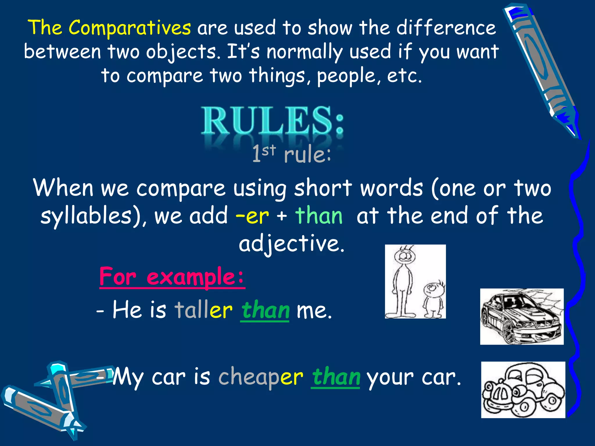 comparatives and superlatives .ppt