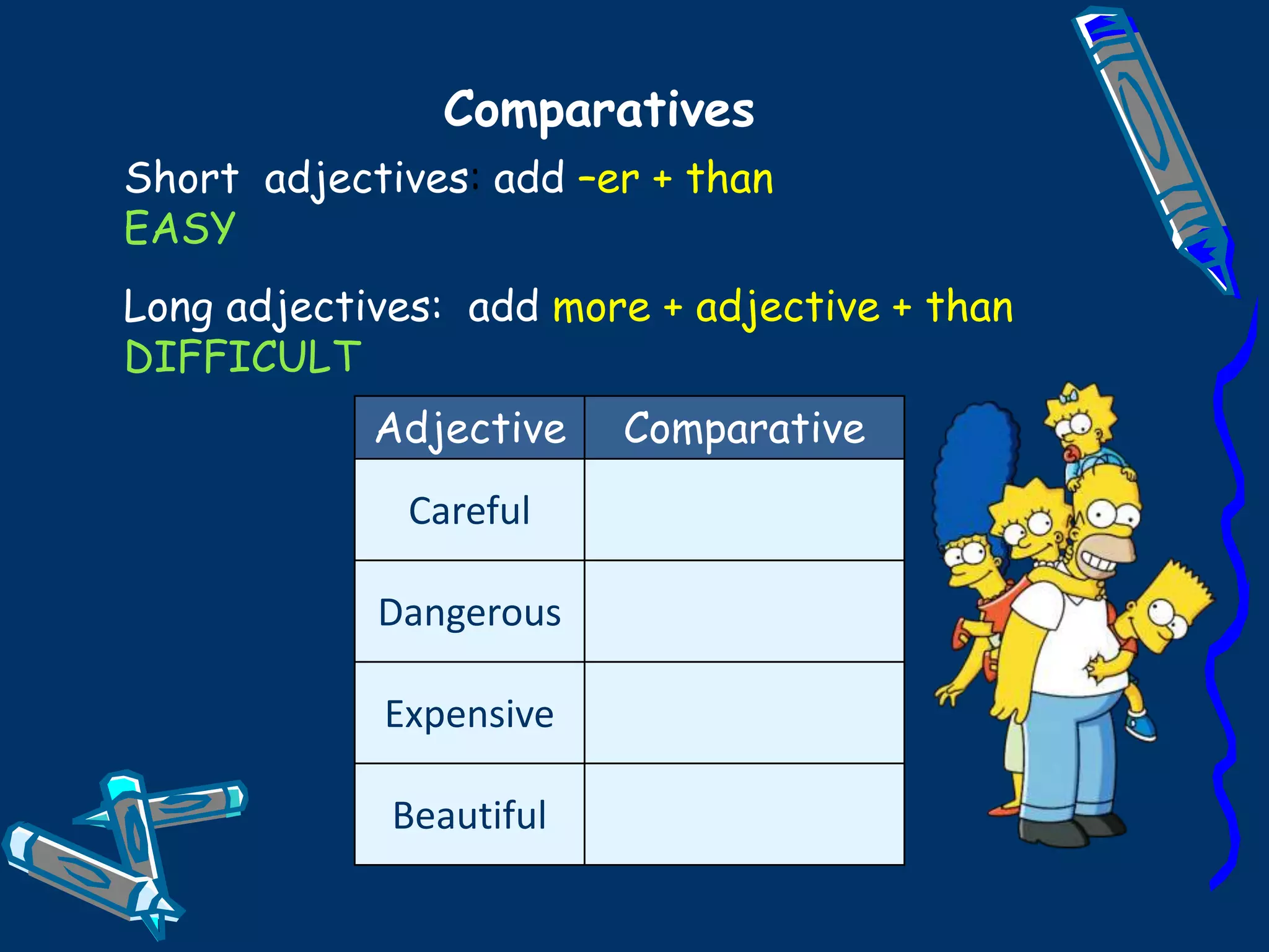 comparatives and superlatives .ppt