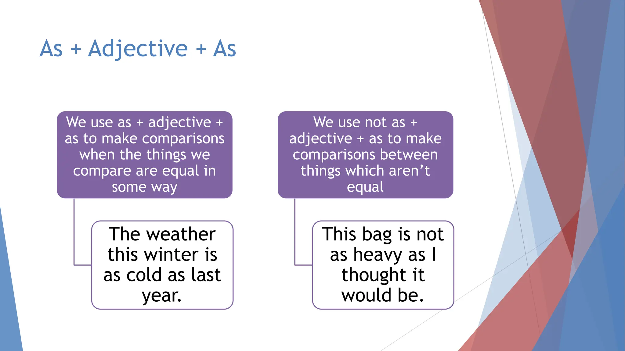Comparatives and superlatives | PPTX