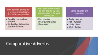 Comparatives and superlatives | PPTX
