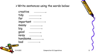 Comparatives and Superlatives | PPT