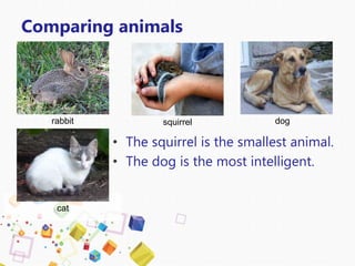 Comparatives and superlatives | PPTX